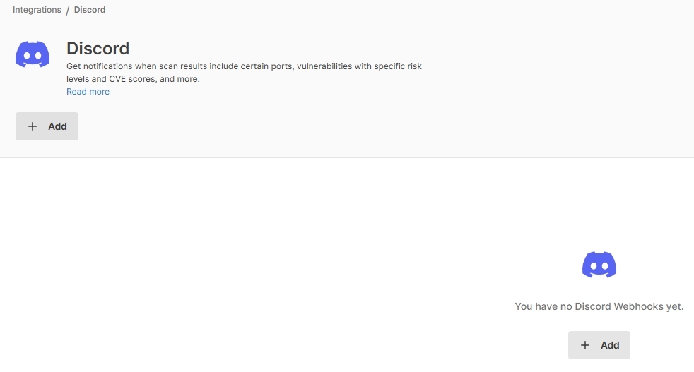 Discord integration