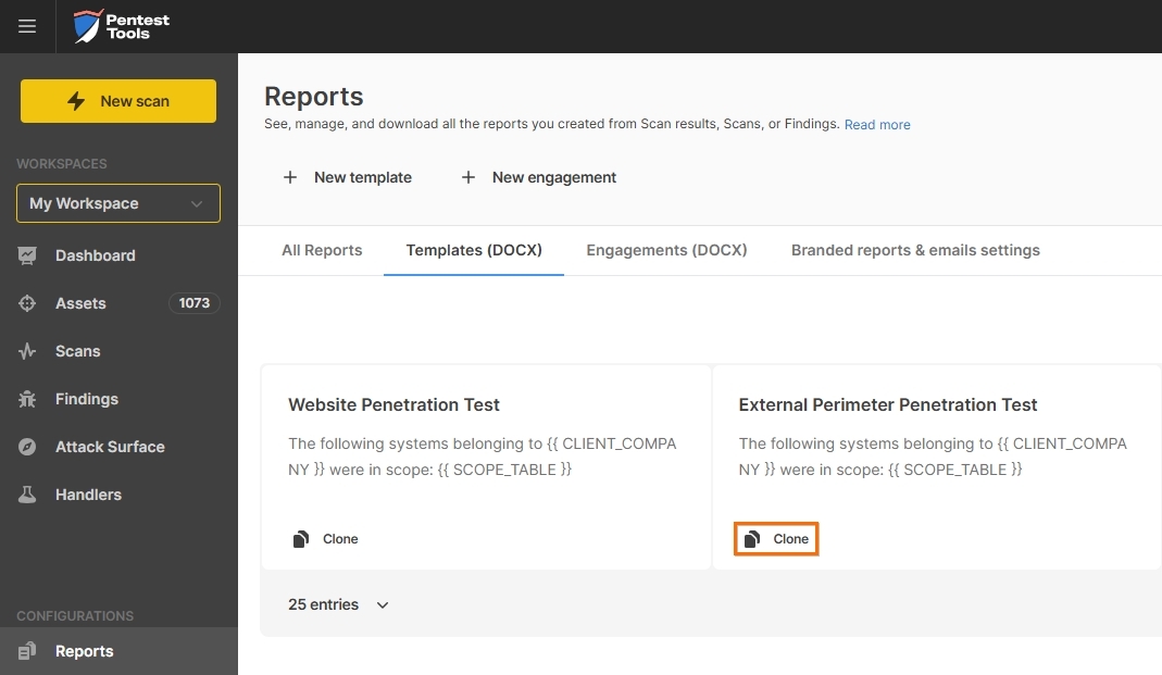 Creating Report Templates