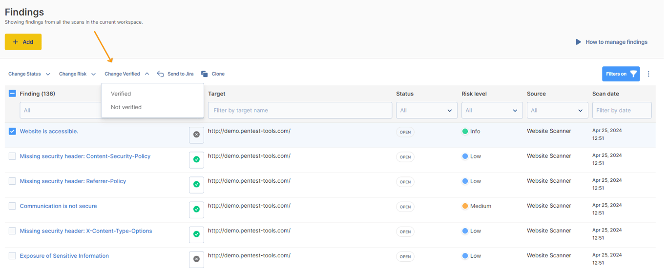 How to validate findings?