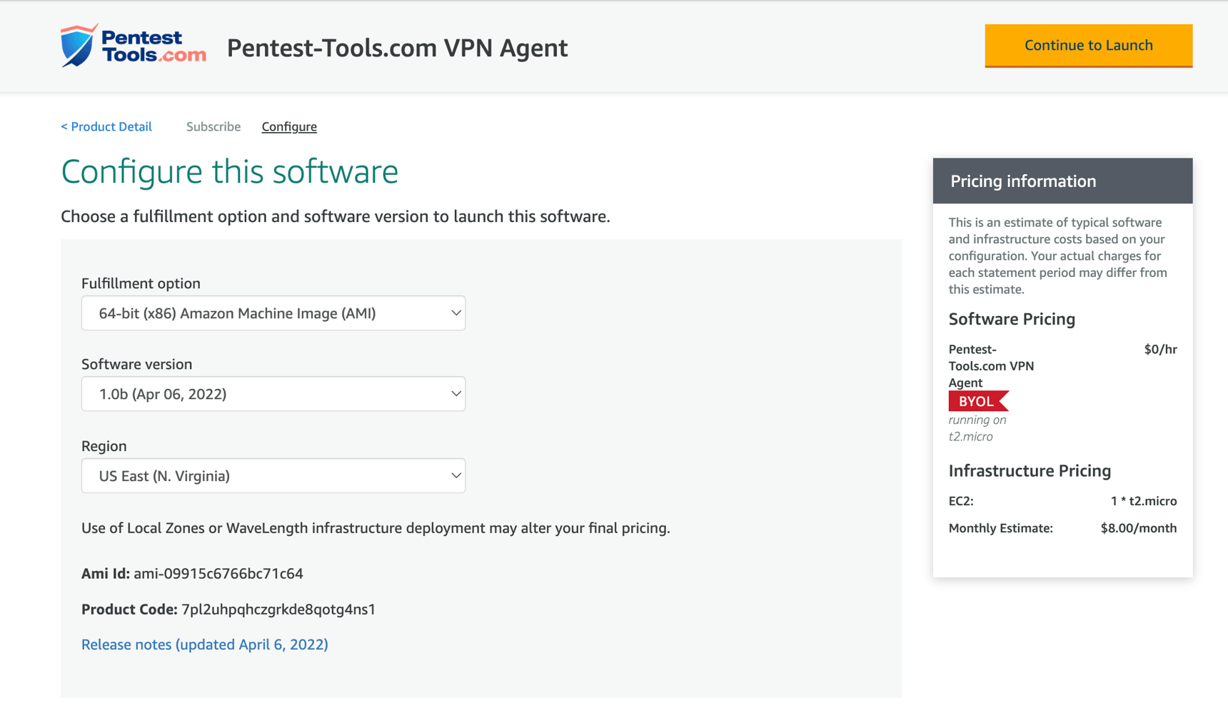 How to scan AWS Cloud Networks using our VPN Agent