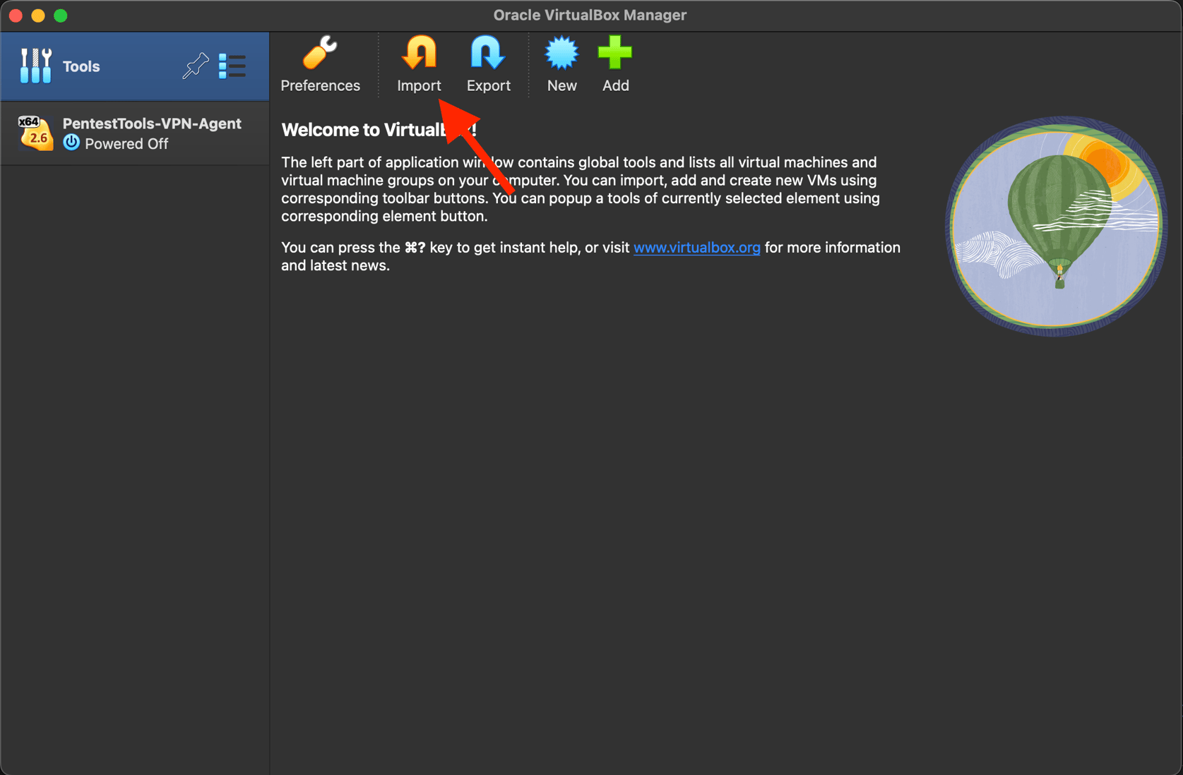 How to deploy a VirtualBox VPN agent