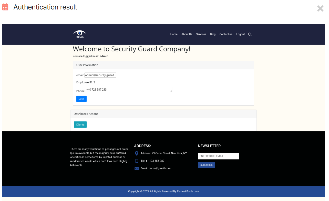 How To Perform Automatic Authentication With Website Scanner
